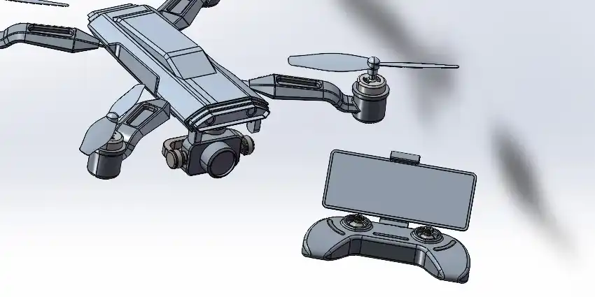 Joystick Mechanism Design Services | Drawings and 2D and 3D